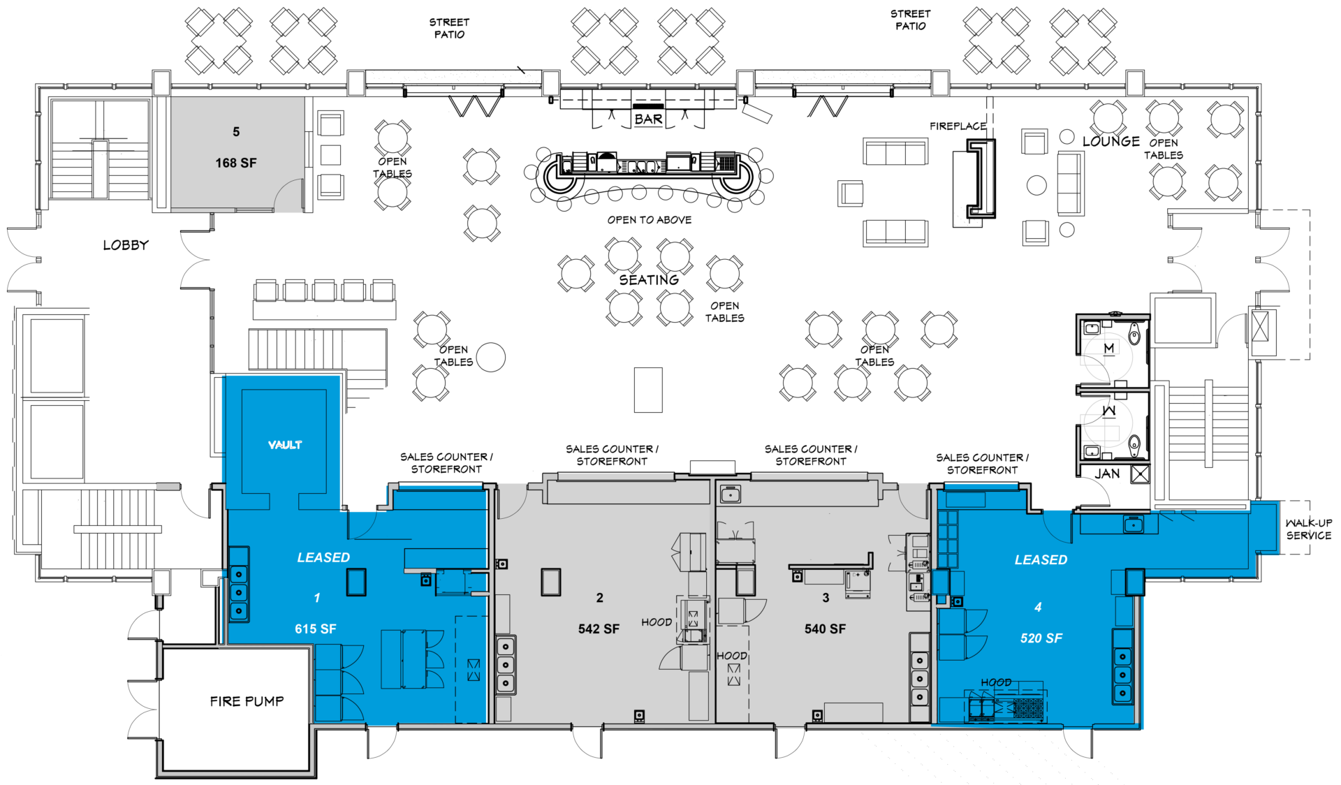 Lumberman’s Vault - Core Plaza